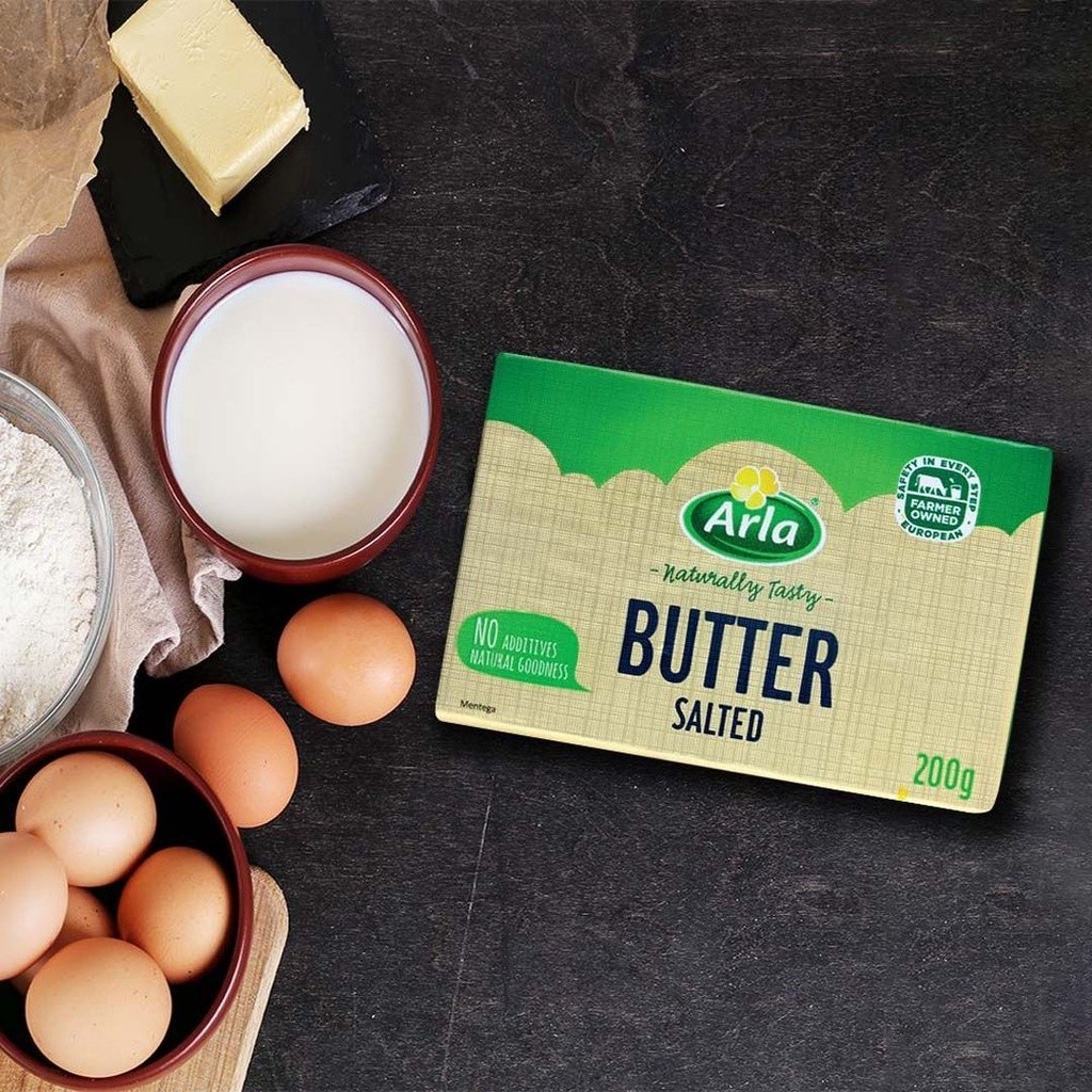 ♂ ♞Arla Butter Salted 200g | Shopee Philippines
