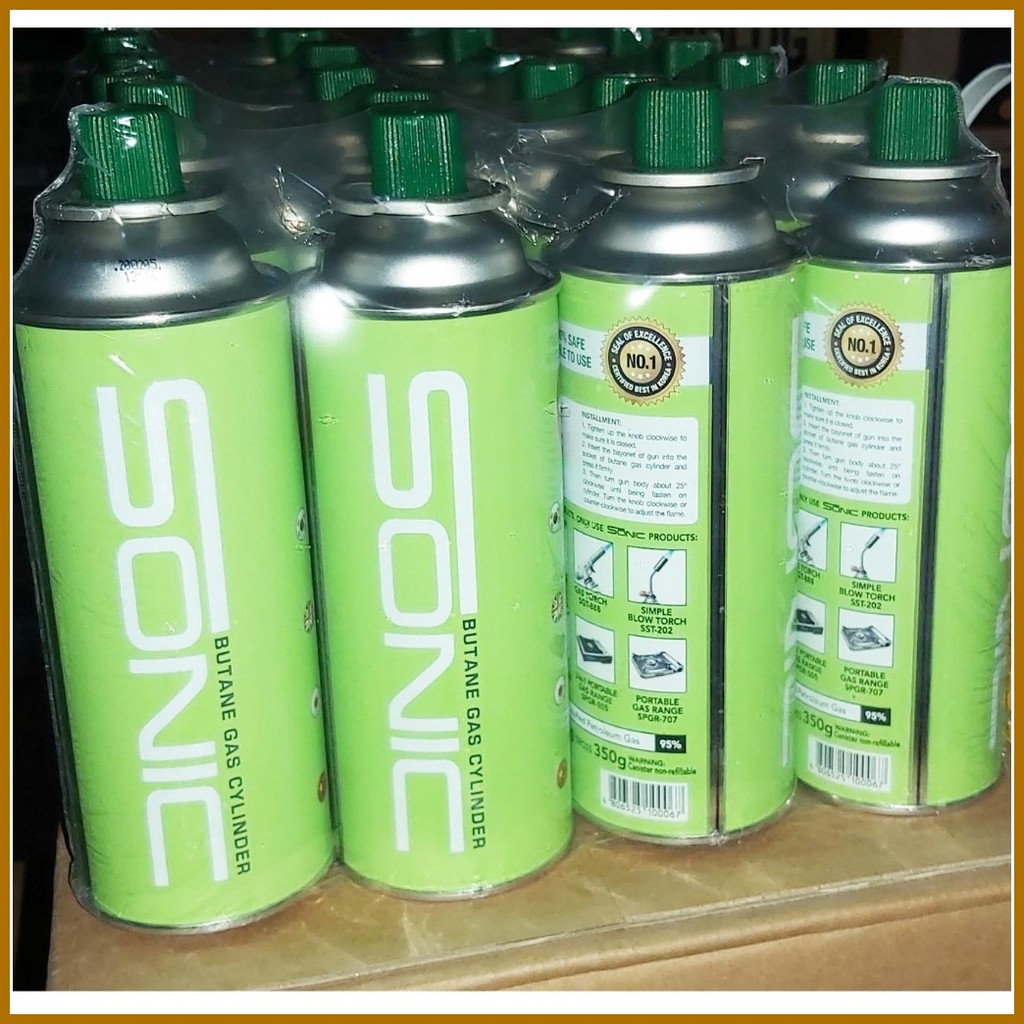 Bounce Sonic Butane Gas Cylinder for Portable Gas Stove Made in Korea ...