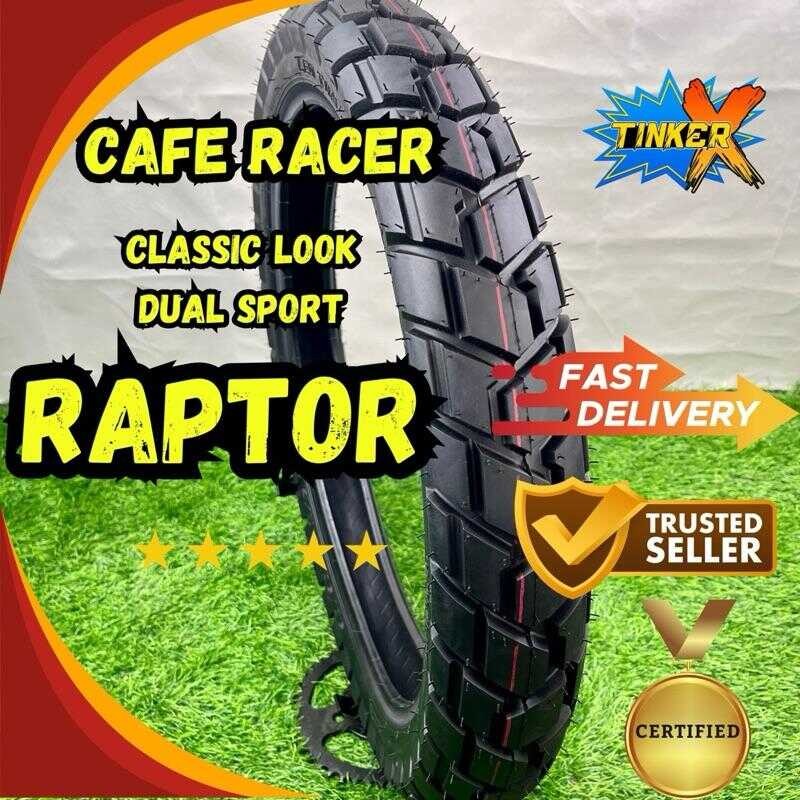 Motorcycle Tire Leo Raptor Dual Sport Tube Type Tire Cafe Racer/Brat ...