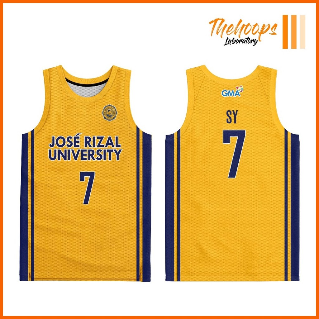 THL X JRU Jose Rizal University Season '99 Jersey Basketball Full ...