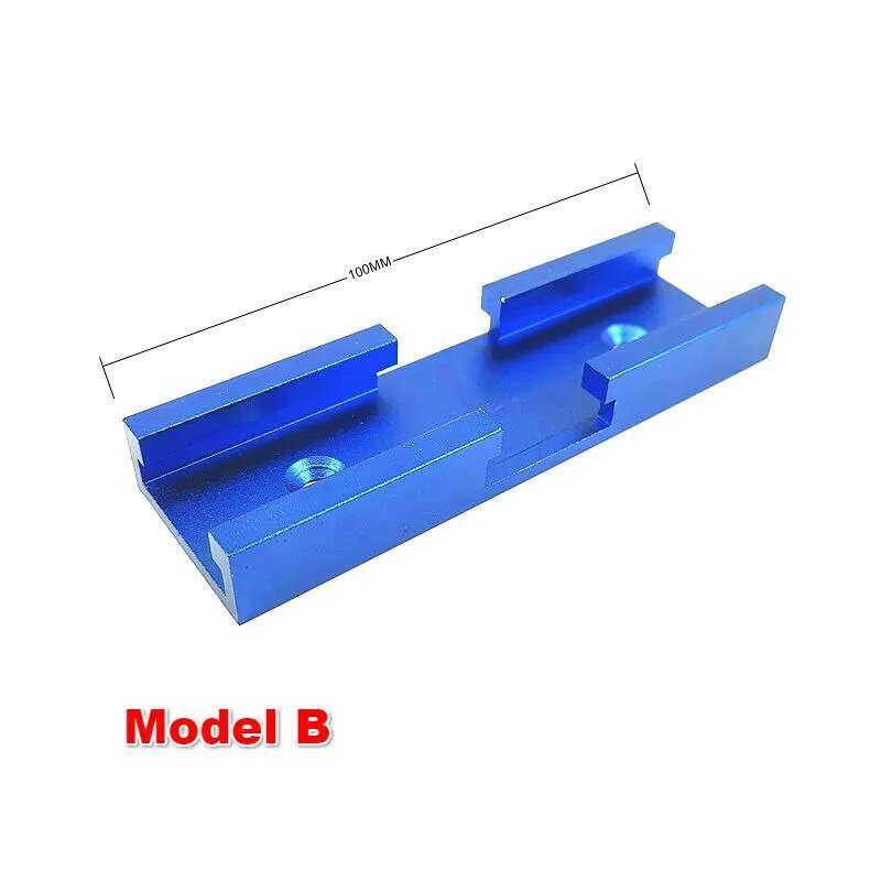Woodworking 18e Chute T Slot Cross Connector Miter Gauge Guide Rail ...