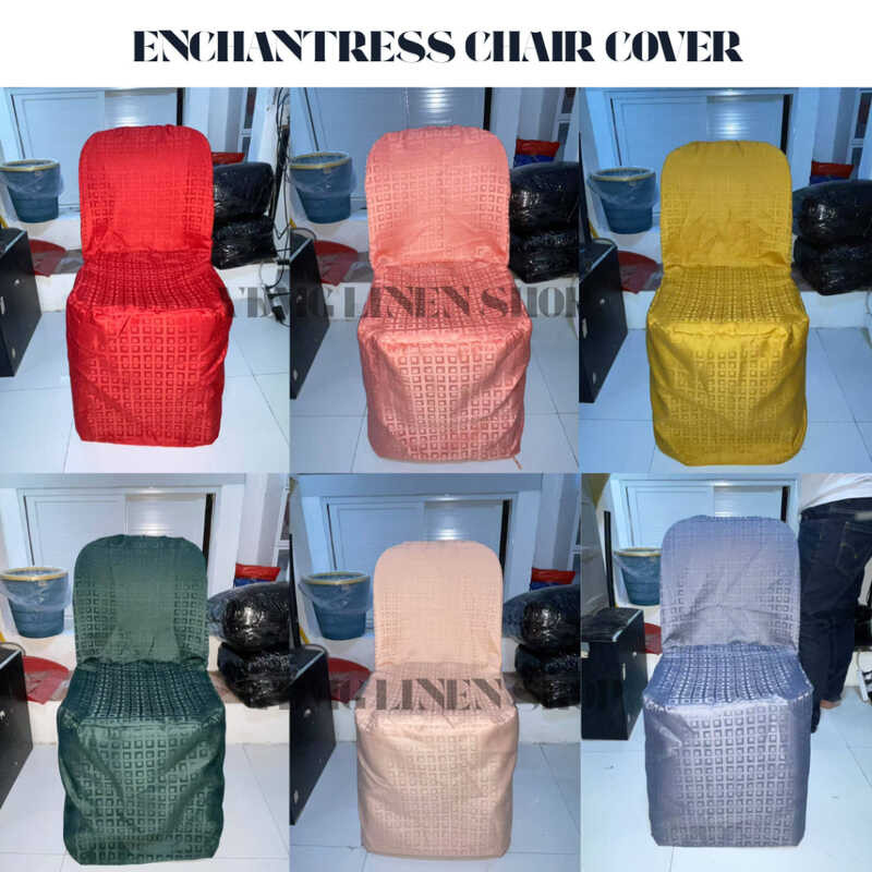 Enchantress Chair Cover For Monoblock Ruby/Uratex ENCHANTRESS FABRICS ...
