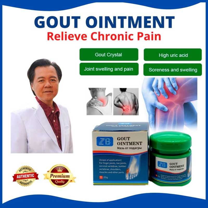 GOUT Ointment CREAM Original Gamot Sa Gout At Uric Acid Rayuma Tuhod ...