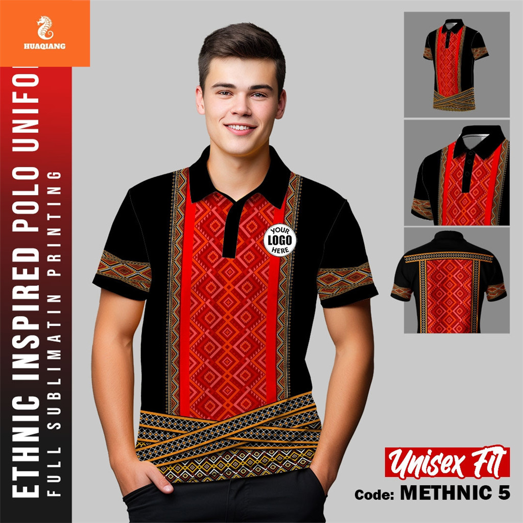 asean inspired ethnic attire barong agalog batik polo for men ...