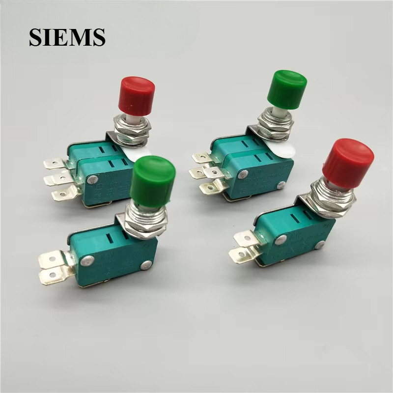DS438 DS448 Red/Green cap Self reset button switch micro switch 12mm ...
