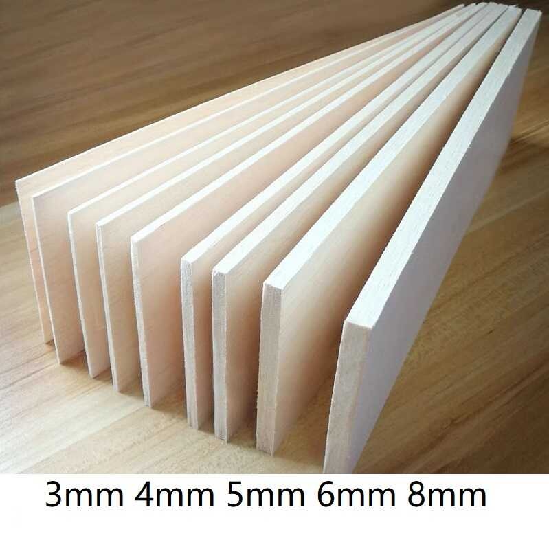 3Mm 4Mm 5Mm 6Mm 8Mm Cork Panel Balsa Kahoy Sheet Light Plate Building ...