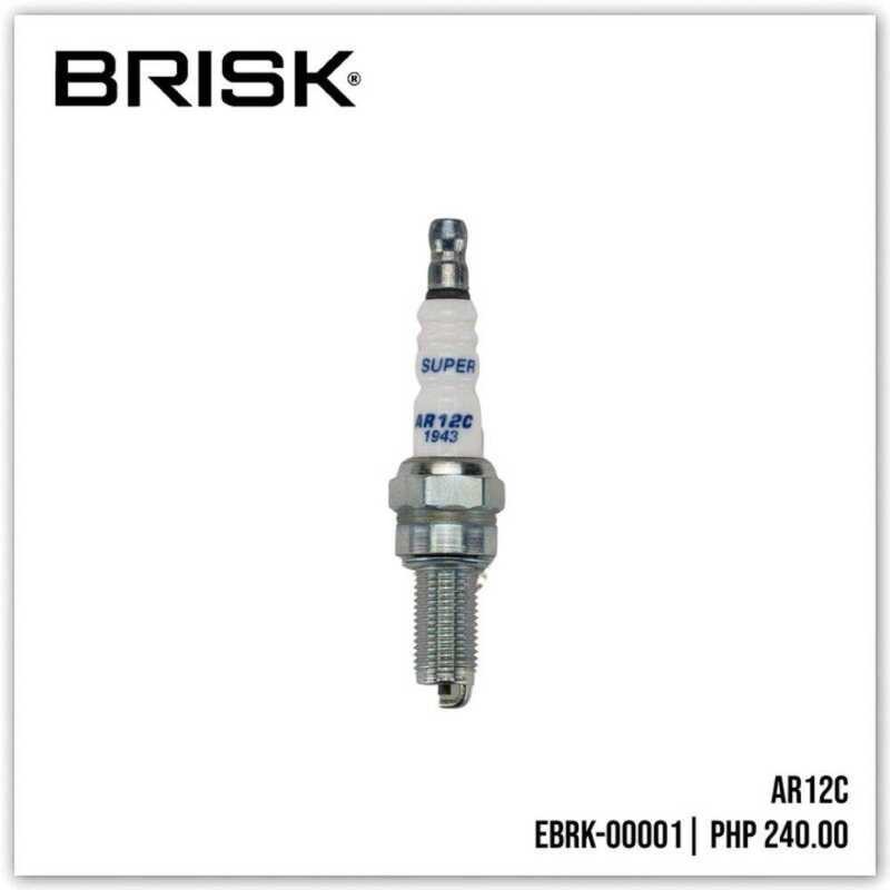 LY BRISK Ebrk-00001 Copper Racing Spark Plug (Ar12c) | Shopee Philippines