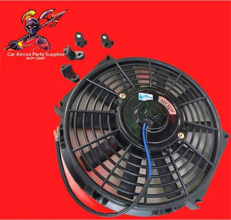 LY Auxiliary Fan 12Volts Aux Push Or Pull High Speed Universal Radiator ...