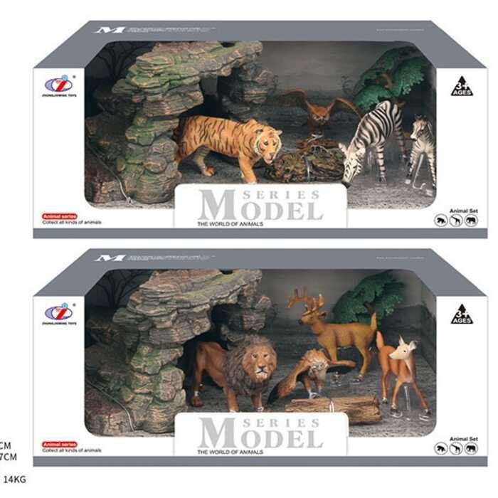 A7 Mga 2 Modelo, Halaman At Hayop/Modelo Ng Simulasyon, Hayop, Tiger ...