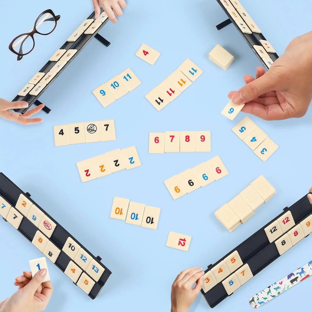 Standard Israeli Mahjong Digital Mahjong Cards Rummy Classic Table Game ...