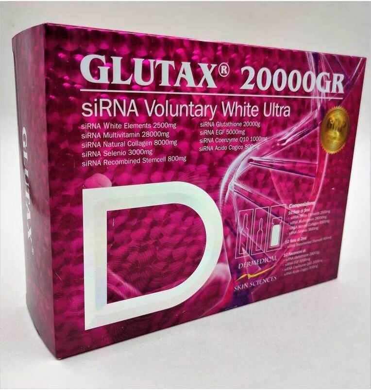 Option Dermaperfection 10 Sets GLUTAX 20000Gr SIRNA | Shopee Philippines