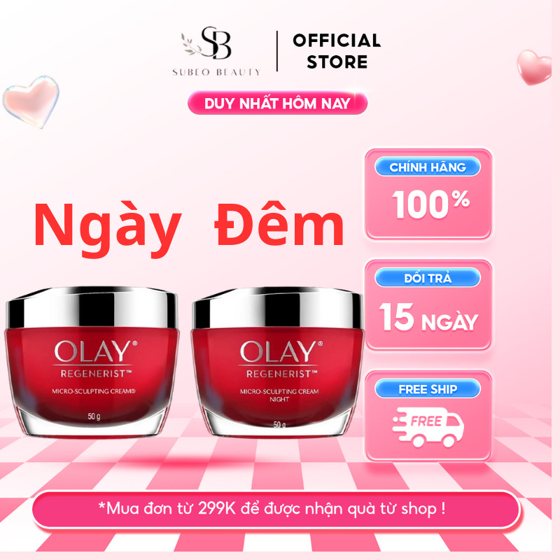 Olay Day & Night Cream for Smooth, Bright and Healthy & OLAY REGENERIST ...