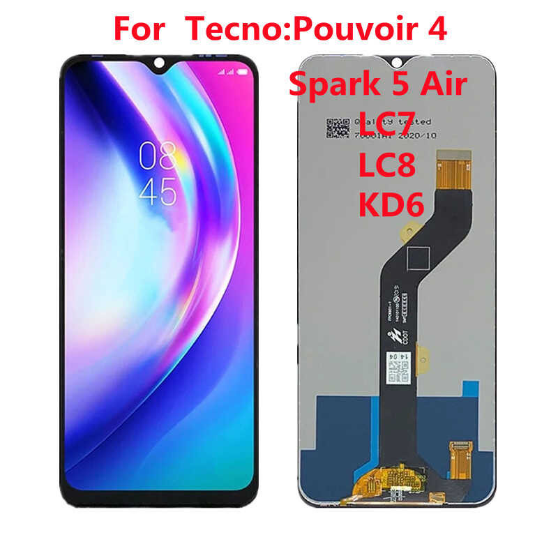 Tested 7 ” Inches For TECNO Lc7 / POUVOIR 4 Pro LCD Display + Touch ...