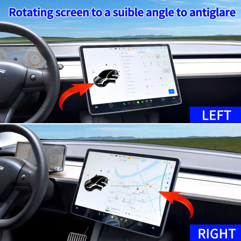 Swivel Mount Para Sa Tesla 3 Highland Tilt Screen Rotate Display ...