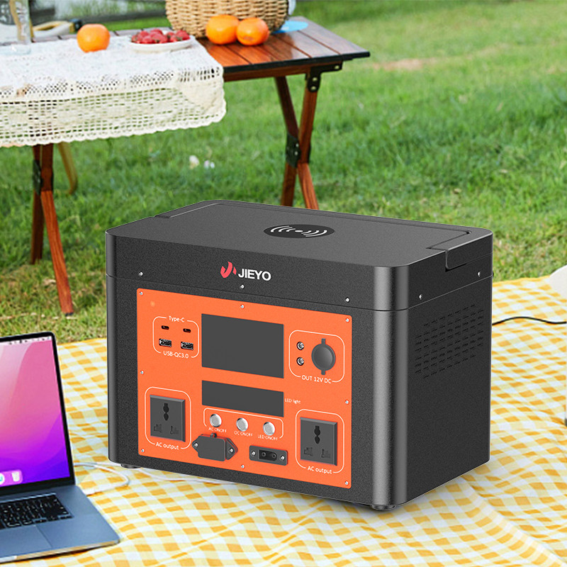 Jieyo Portable Power Station 1000W Solar Powered Generators For Camping ...