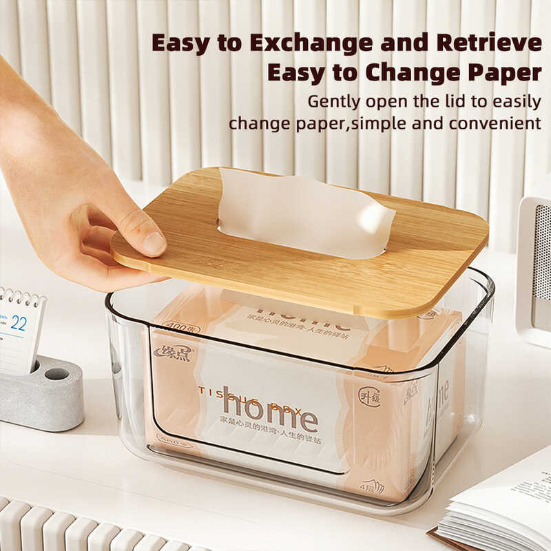 LY Transparent Na Kasong Gamit Ang Bamboo Cover Light Kaso Tanggapan ...