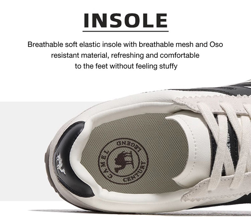 CAMEL CROWN Women's Anti-slip Training Shoes Fashion Retro German Style ...