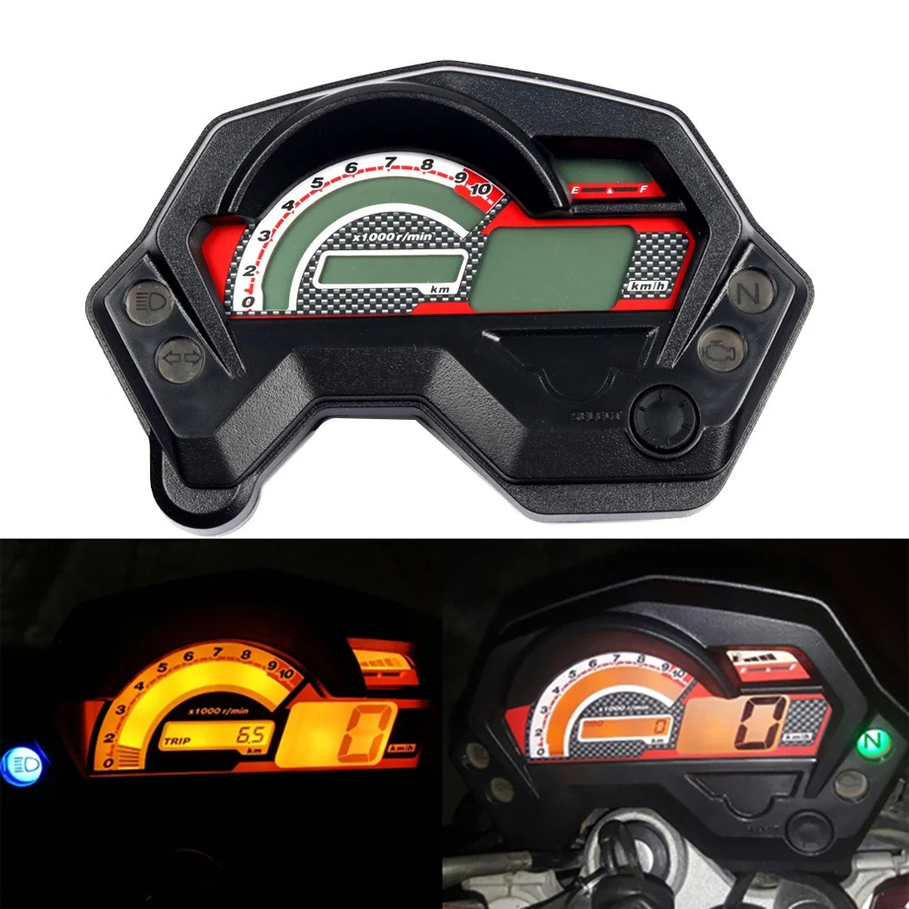 For Yamaha 89 FZ S/Fz16/Fz V1/Fazer Speedometer Assembly Meter Digital ...
