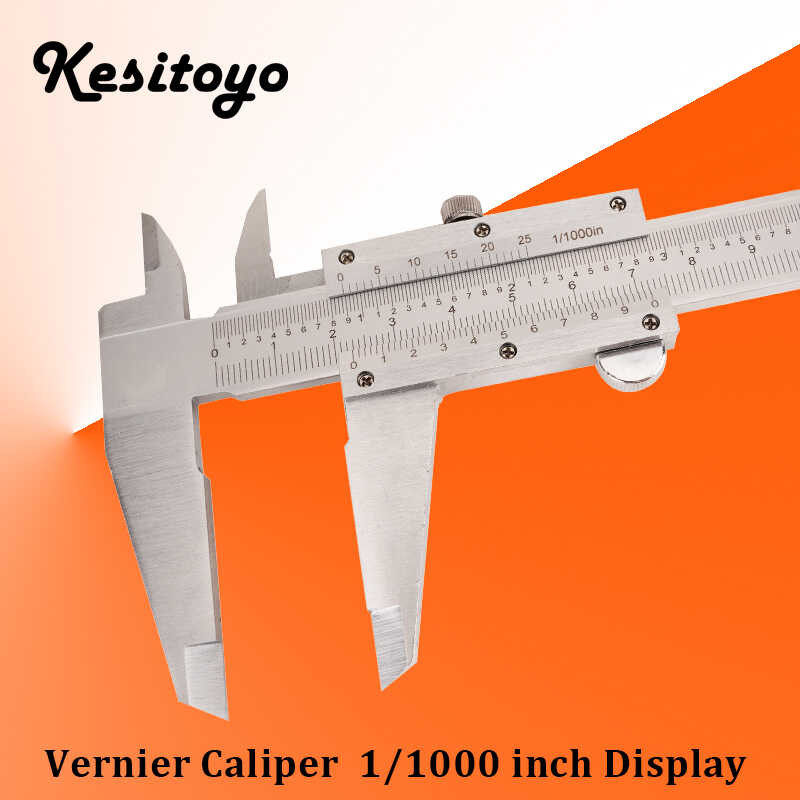 5B Vernier 3 Caliper Steel Gauge Metal Calipers Measuring Instruments ...