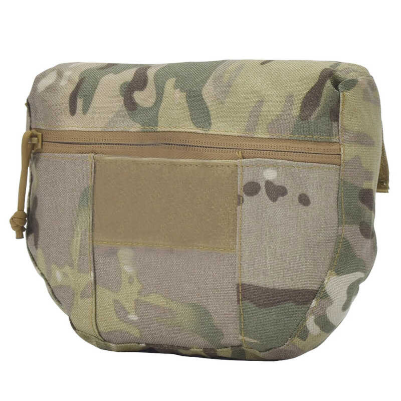 Molle Tactical Chest Rig Drop Dump Pouch For CRM CRX D3 Vest Armor ...