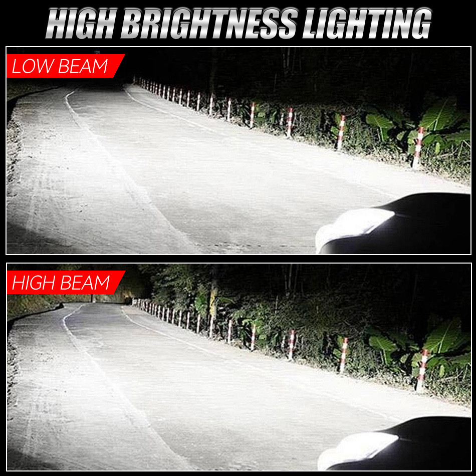 D2S D4S LED Car Headlights Canbus 100000LM D2R D4R Auto Bulbs Two-sided ...