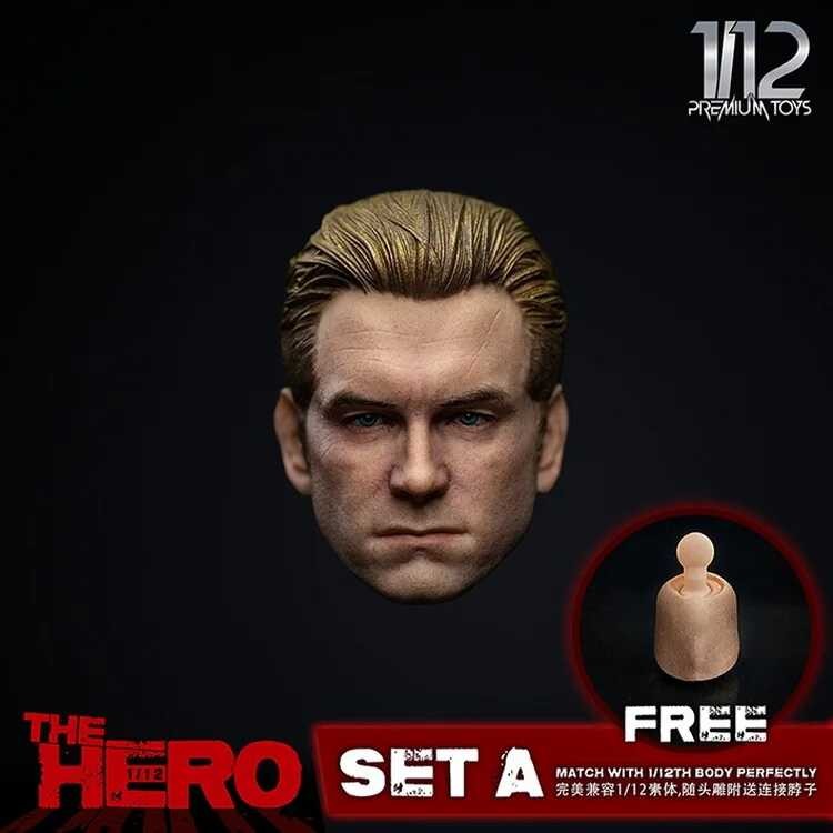 Premium Boys Black Robe Pickets The Homelander Head Sculpture 1/12 ...