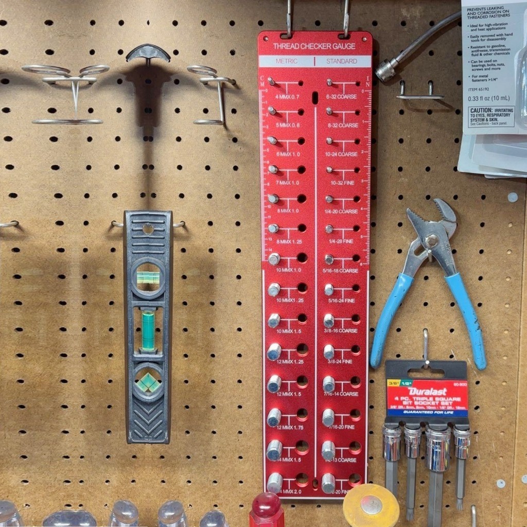 Nut and Bolt Thread Checker Screw Thread Gauge Standard Thread ...