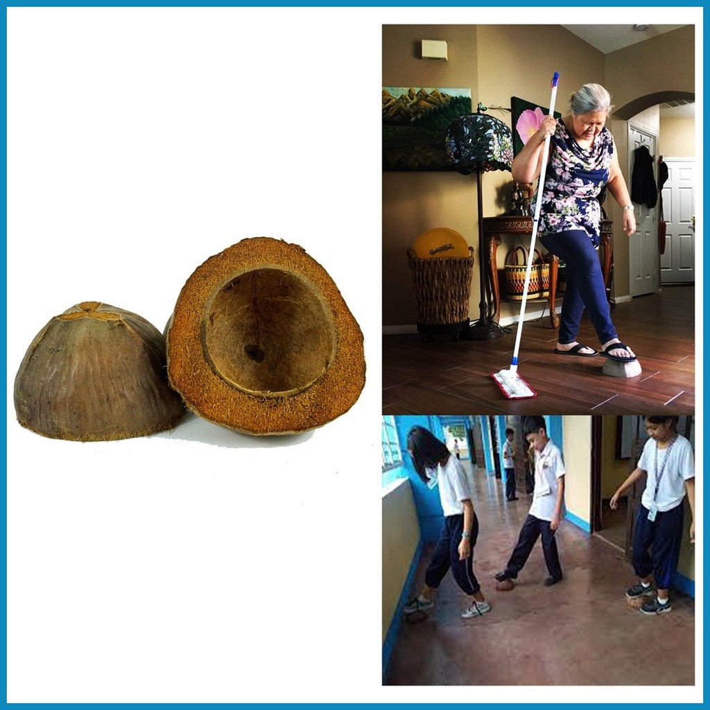 DVDeals Bunot Coconut Husk #3890 Multipurpose Bao Manual Floor Polisher ...
