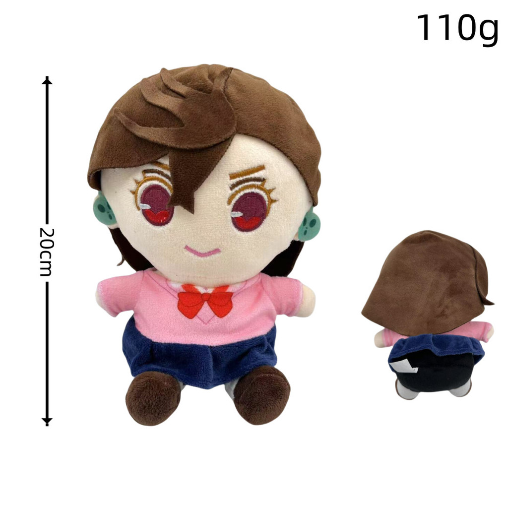 Dandadan anime themed cat figurine, cute lucky cat plush toy for ...