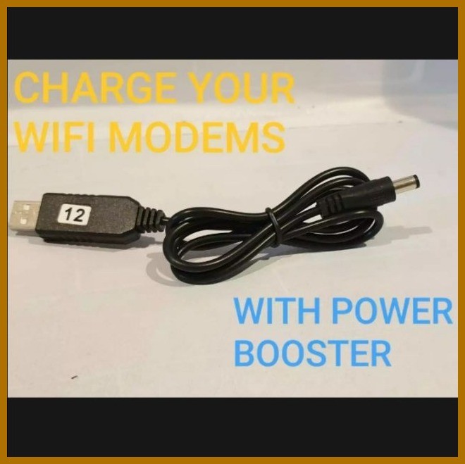 PLDT home wifi and Globe at home prepaid wifi usb cable to powerbank ...