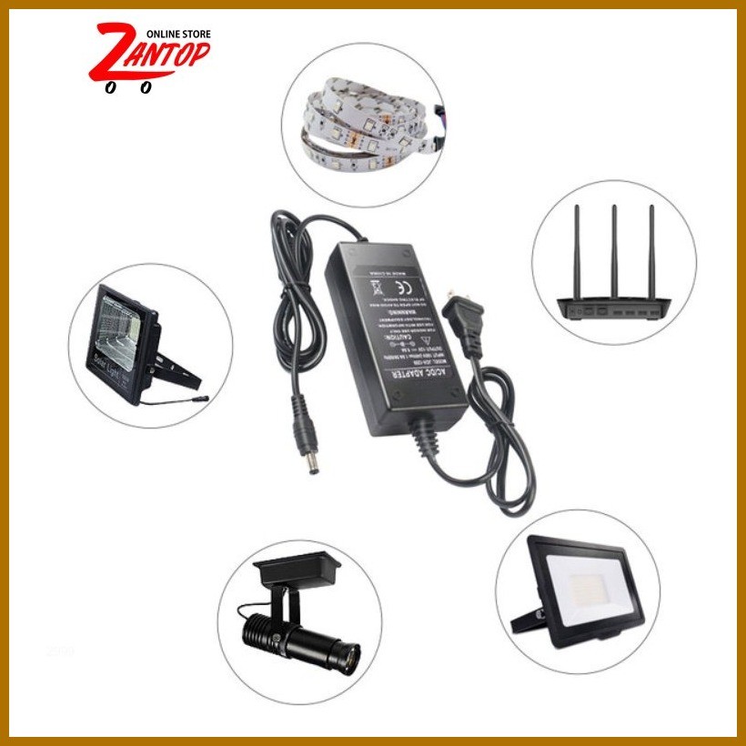 AC / DC 12V 3A / 12V 5A CCTV LED strip PC Monitor Power Supply Adapter ...