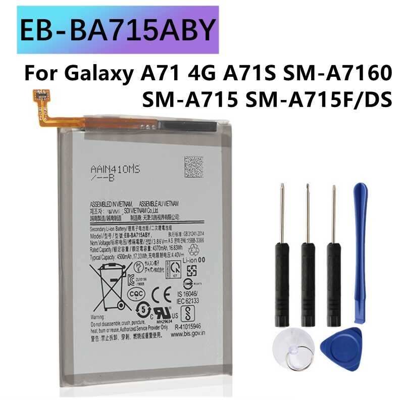 Eb-Ba715aby 3 D9 4500Mah Pagpapalit Ng Baterya Para Sa Galaksya A71 4G Bersyon Sm-A7160 A7160 Sm ...
