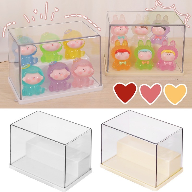 Doll Display Case - Acrylic HandnadeToy Display Rack - Dust Proof ...