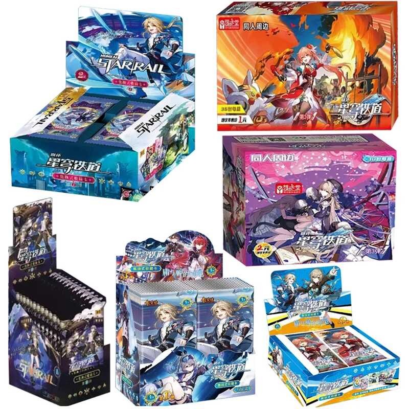 Anime Rail Game Genshin Impact Honkai Star Railway Card Rare ...