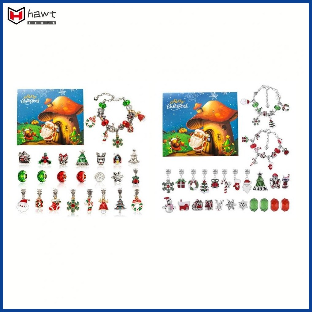 【HAWT】Countdown to Christmas with DIY Bracelet Making Holiday Advent ...