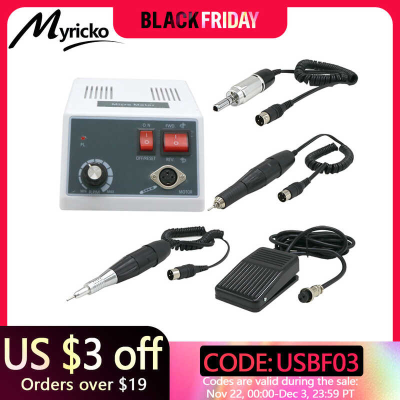 Grinder MARATHON Hand N3 Micromotor Polishing E-Type 35000 R Dental Lab ...