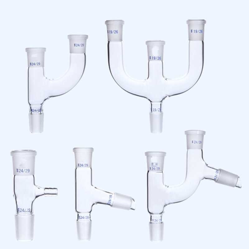 24/29 14/23 19/26 Joint 2/3/4 Ports Boro. Glass Gas Guide Distillation ...