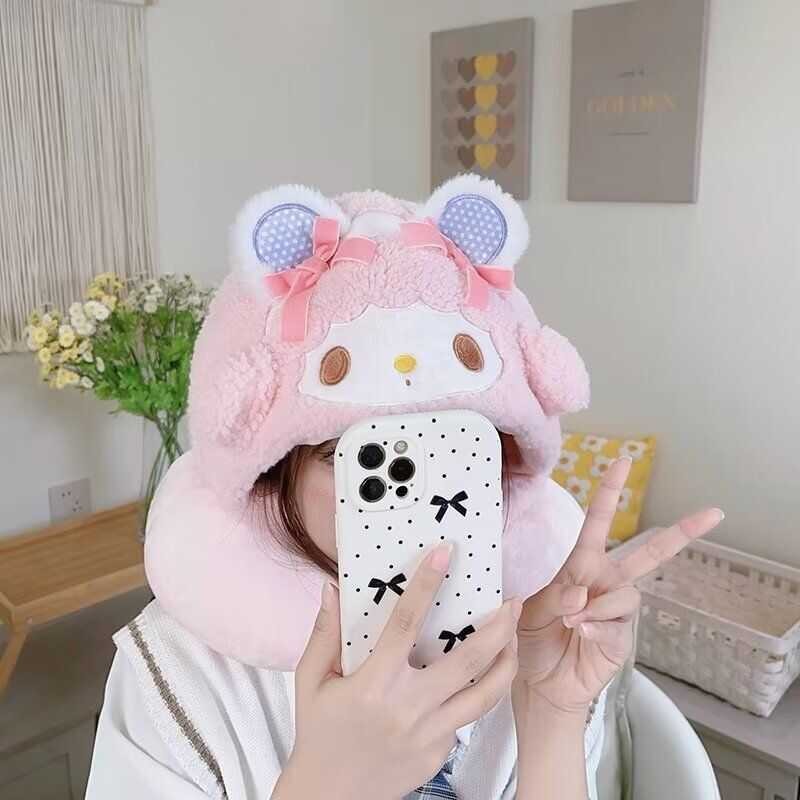 LY Cute Portable Hooded U-Shape High-Speed Rail Slee g Artifact Plane ...