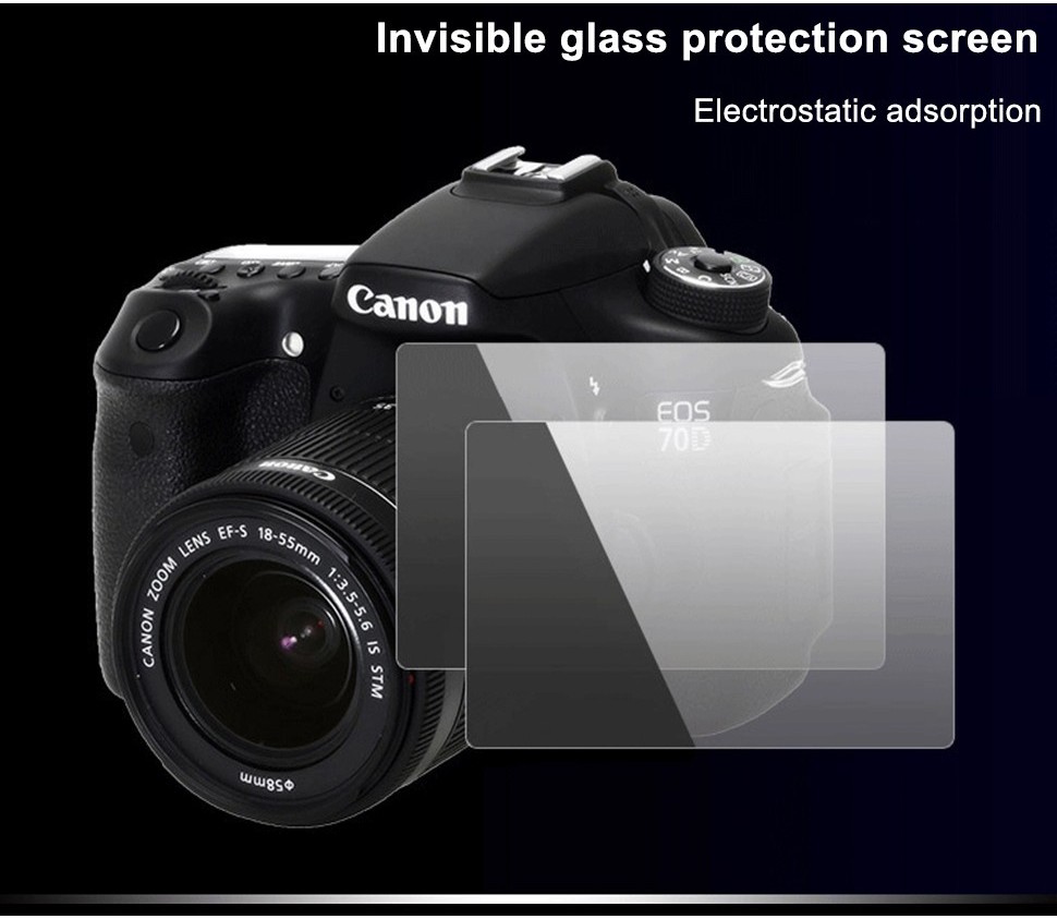 Tempered Glass Film Camera LCD Screen Protector Guard For Sony ZV1 ...