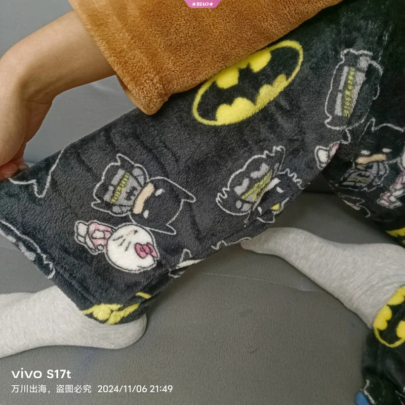 Hello Kitty Batman Christmas Pajamas Pants Anime Sanrio 2025 New ...