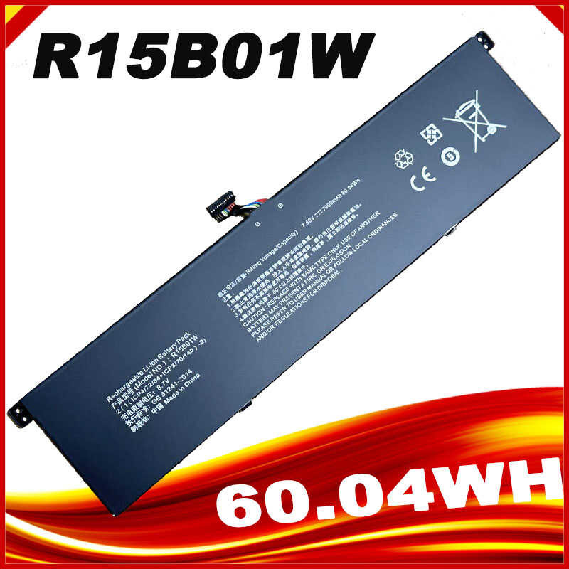 Laptop 2 B56 R15b01w Battery For Xiaomi Mi Pro 15.6 Inch Series Tm1701 ...