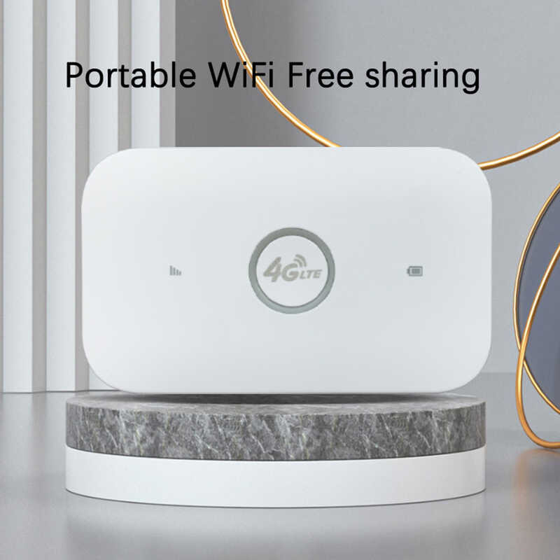 LTE 4G Mobile Router 2100Mah 150Mbps Portable Wifi Hotspot Port 8 To 10 ...