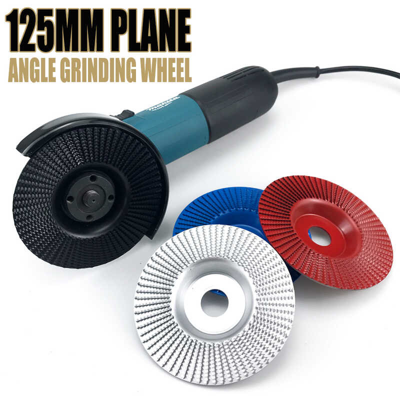 Plane 125Mm Bevel Grinding Woods Polishing Wheel - Wood Carving Sanding ...