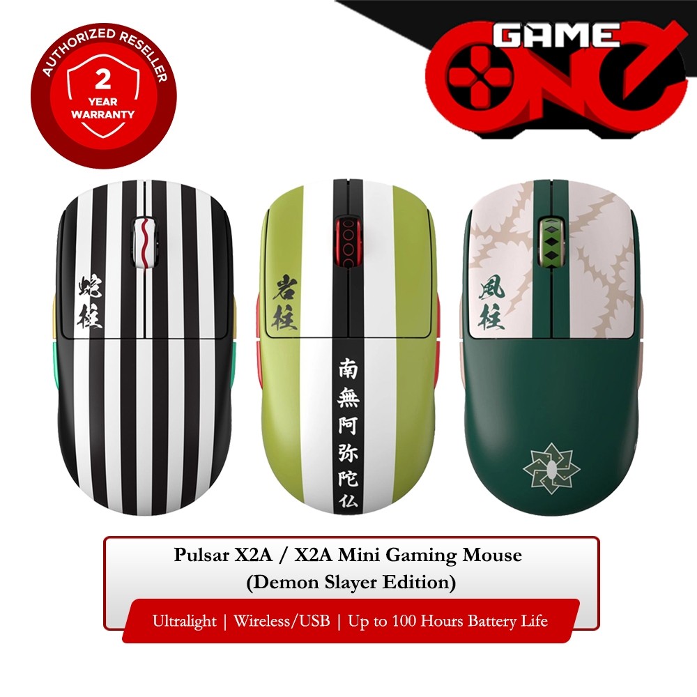 Pulsar X2A / X2A Mini Symmetrical Ultralight Wireless Gaming Mouse ...