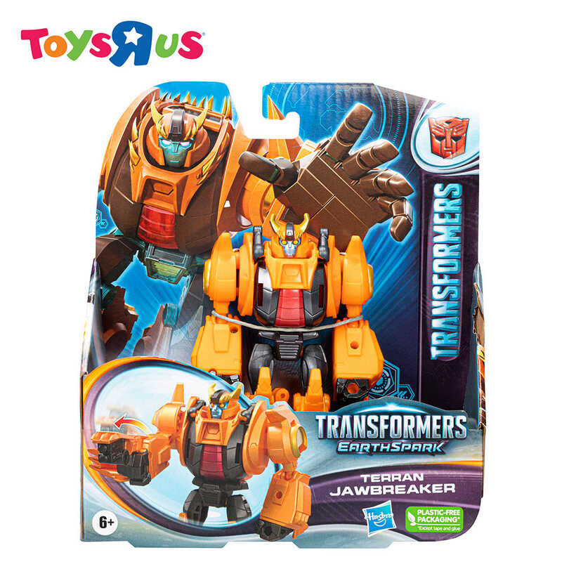 Earthspark Transformers Warrior Class Terran Jawbreaker 5-Inch Action ...
