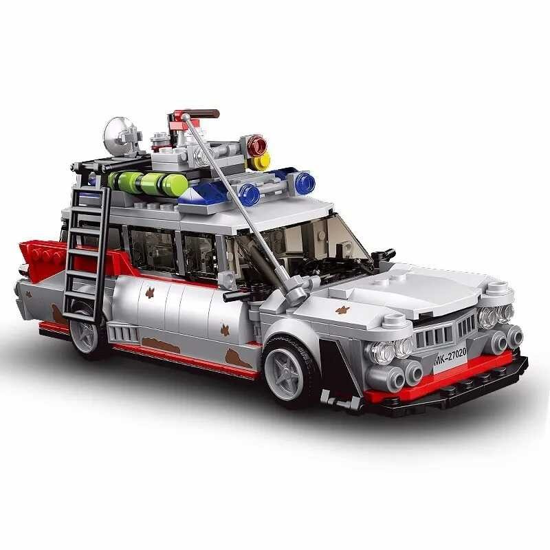 New 2 3 Classic Movies City Ghostbusters Ecto-1 Vehicle Super Racing ...