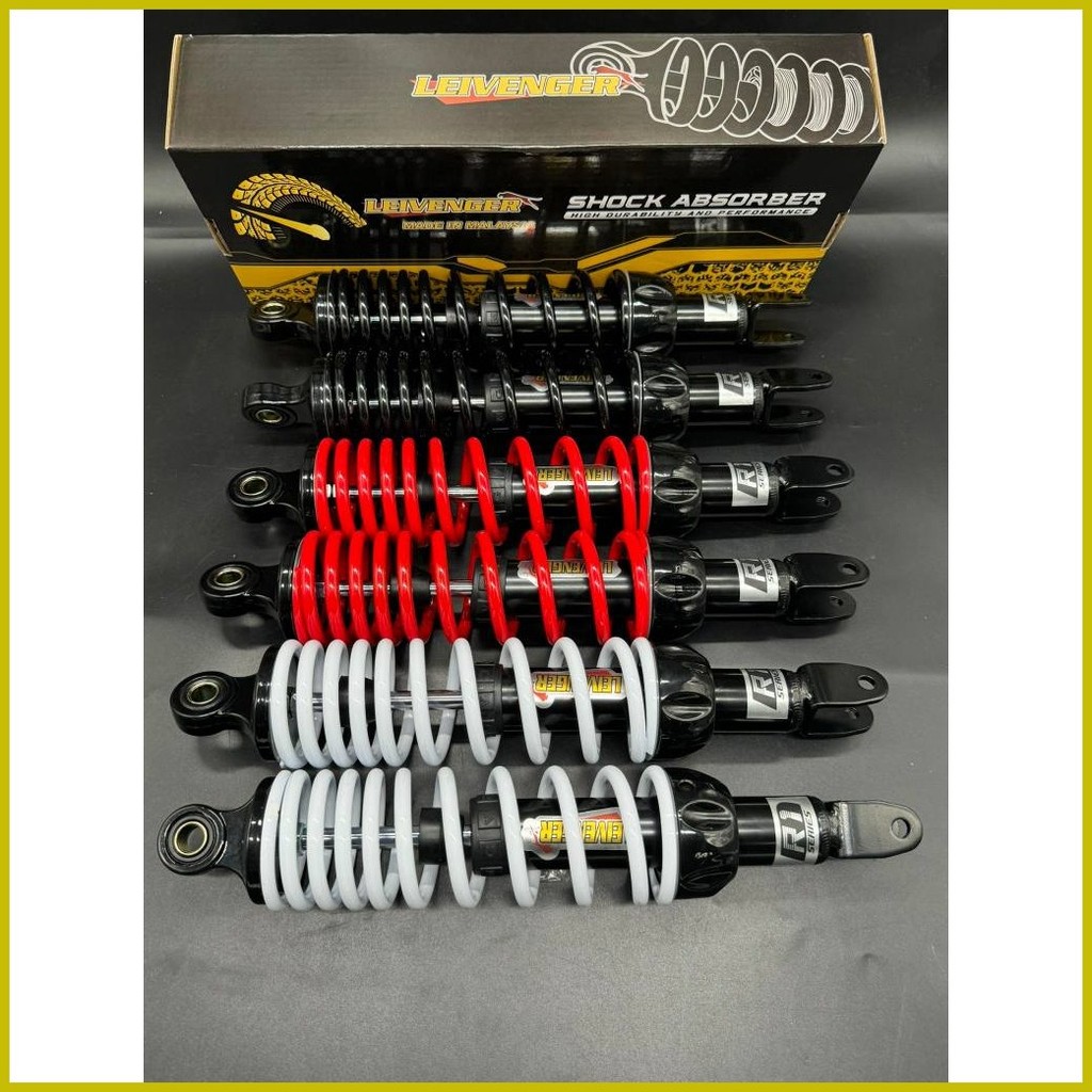∆ LEIVENGER MOTORCYCLE R1 REAR SHOCK SUSPENSION AEROX/NMAX/ADV/AIRBLADE ...