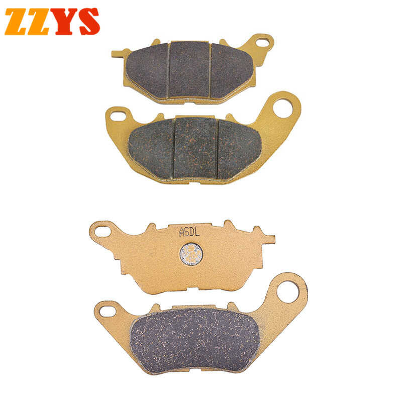 125Cc 2 Motorcycle Front Rear Brake Pads Disc Para Sa YAMAHA X-Max Tech ...