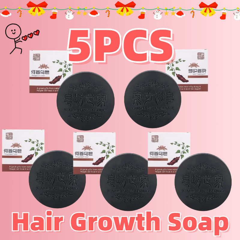 Original Hair Growth Soap Polygonum Soap Black Hair Anti Hair Loss ...