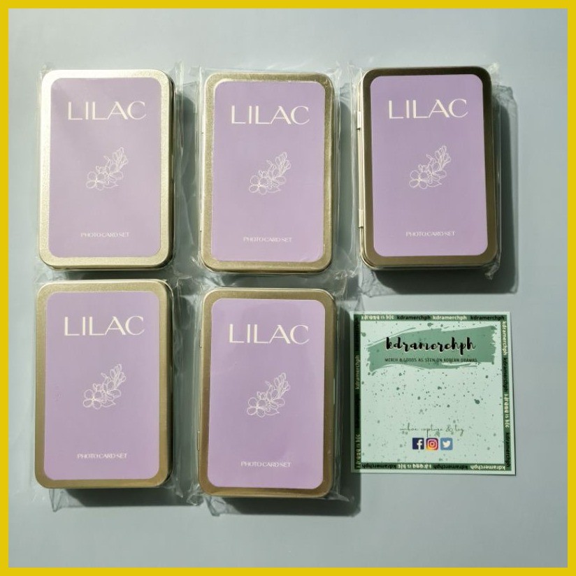 ⭐ [ONHAND RESTOCK] Official IU Lilac MD Photocard Tingi Undisclosed PC ...